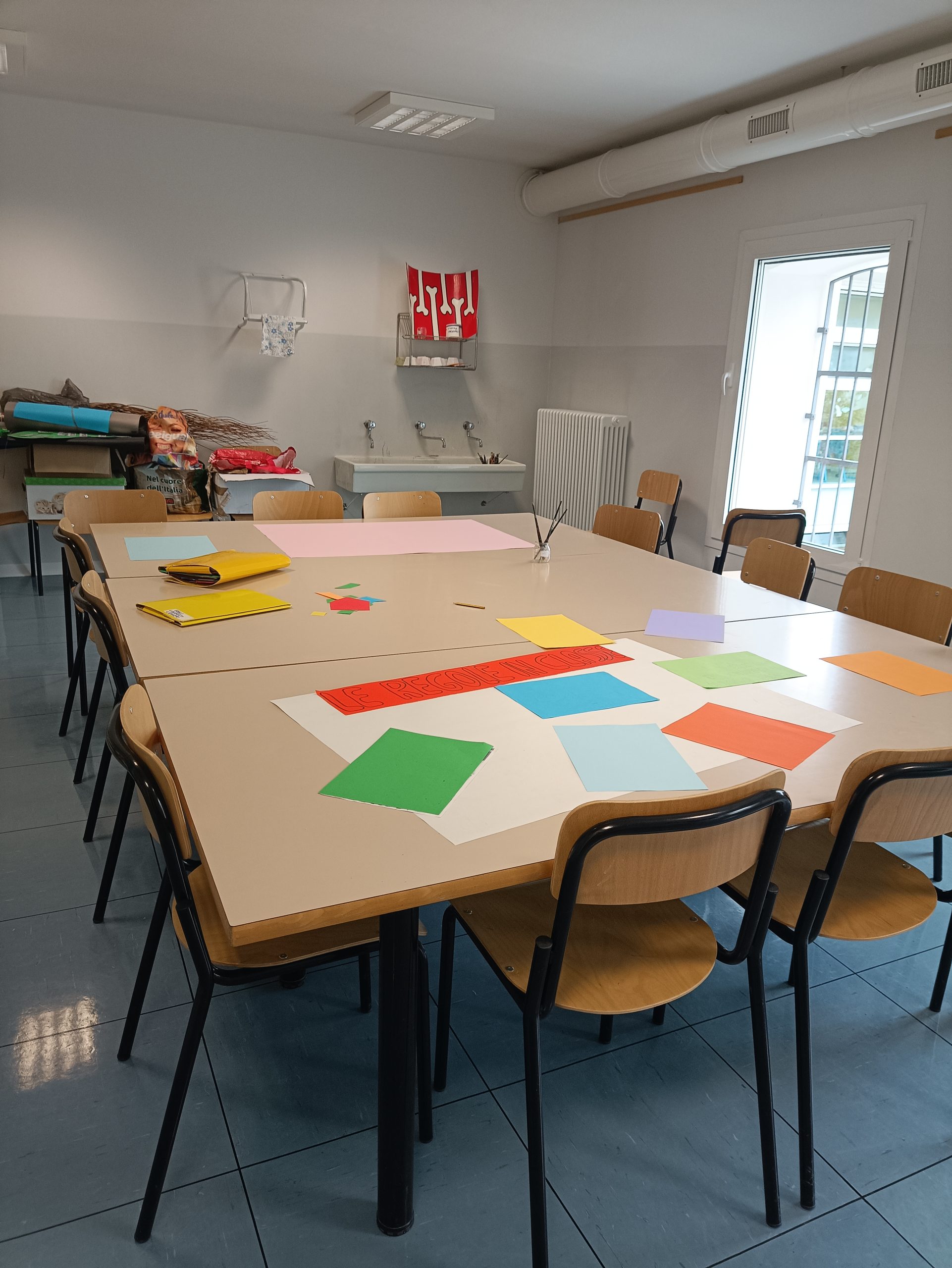 Aula di arte ed immagine della primaria di Crocetta del Montello ...